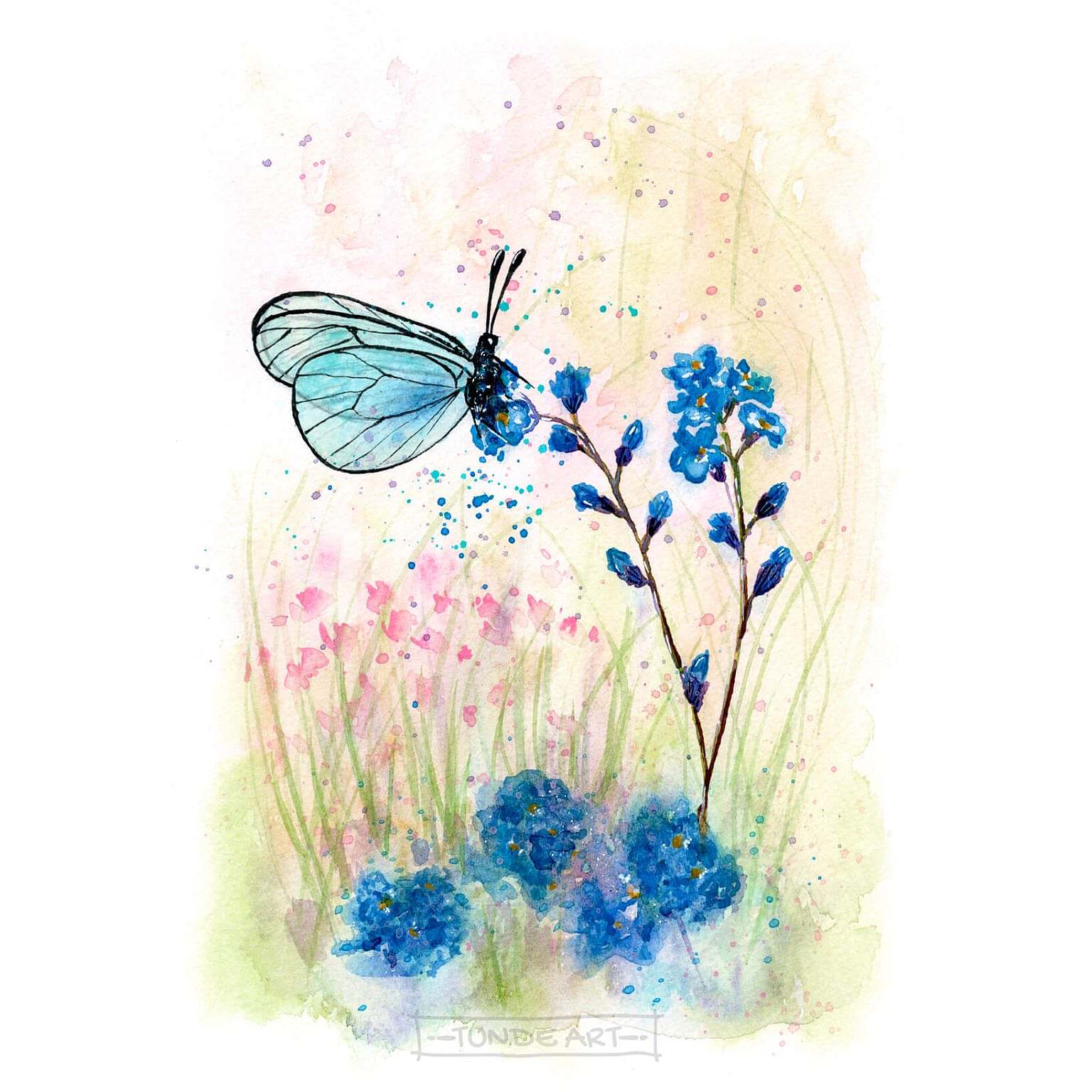 Depicting the magic of spring - Tunde Art