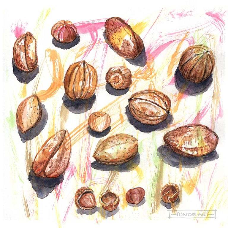 Observing autumn while exploring my style - Tunde Art